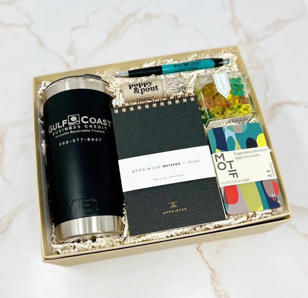 Gulf Coast Custom Yeti Welcome Boxes – Bon Vivant Gift Boxes